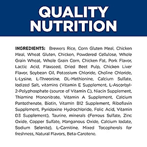 Hill's Prescription Diet w/d Multi-Benefit Digestive/Weight/Glucose/Urinary Management Chicken Flavor Dry Cat Food, Veterinary Diet, 4 lb. Bag