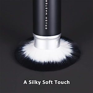 Brush Master Retractable Kabuki Makeup Brush for Blush, Bronzer, Foundation, Powder, Travel Face Cosmetic Brush