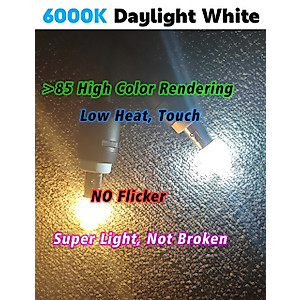 1156 BA15S LED Bulbs 12-24V, 1141 1003 7506 6000K Daylight White, Low Voltage Bayonet Single Contact, 5W 500LM Replacement For RV Landscape Interior Lights Camper Marine Boat Trailer Lights, Pack 4