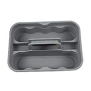 TOPBATHY Cleaning Carry Caddy Plastic Cleaning Tool Storage Tote Handle Cleaning Storage Box Compartment Sundries Carry Organizer Tool Sorting Container for Home Outdoor