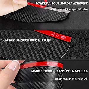 2PCS Car Rear View Mirror Rain Visor Guard, Universal Side Mirror Rain Guard, Car Rearview Mirror Film Rainproof Waterproof Mirror Film