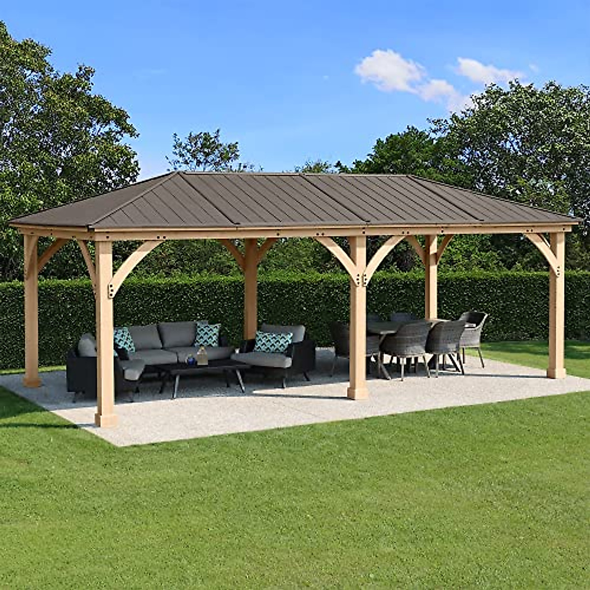 Yardistry 12' x 24' Meridian Gazebo
