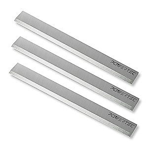 POWERTEC 14803 6-Inch Jointer Knives for Delta 37-658 37-190 37-195 37-205 37-220 37-275X, Jet 708457K JJ-6CS, Set of 3