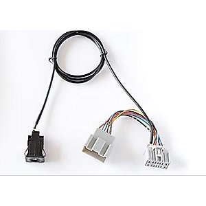 Davitu Cables, Adapters & Sockets - 3.5mm Jack Audio MP3 Aux-in Adapter for Vo.lvo 2004 XC90 S40 V50 C70 C30 without 6 6 CD Player