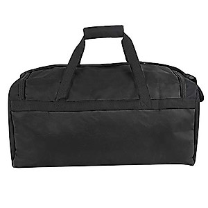 40 Liter, 22 Inch Duffle Bags for Women, Men, Travel Heavy Duty (Black)