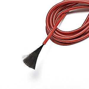 errorpot 12K Carbon Warm Floor Cable Carbon Fiber Heating Wire Electric Hotline New Infrared Heating Cable-100m