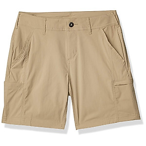 ExOfficio Women's Nomad Short 7'', Tawny, 0