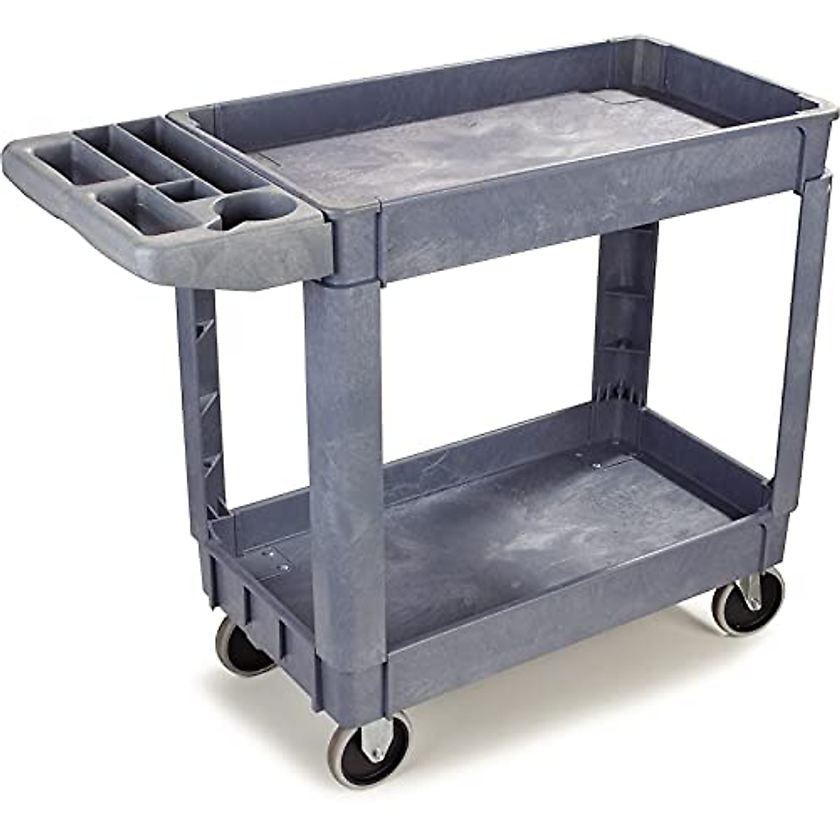 Carlisle FoodService Products UC401823 Bin Top Utility / Service Cart, 500 Pound Capacity, 40" x 17" x 33 Inch (L x W x H), Gray