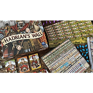 Renegade Game Studios: Hadrian's Wall, Strategy Board Game, 60 Minute Play Time, 1 to 6 Players, For Ages 12 and up