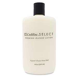 Cadillac Select Leather Lotion Cleaner and Conditioner- for Handbags, Sofas, Jackets, Furniture, Purses, and More