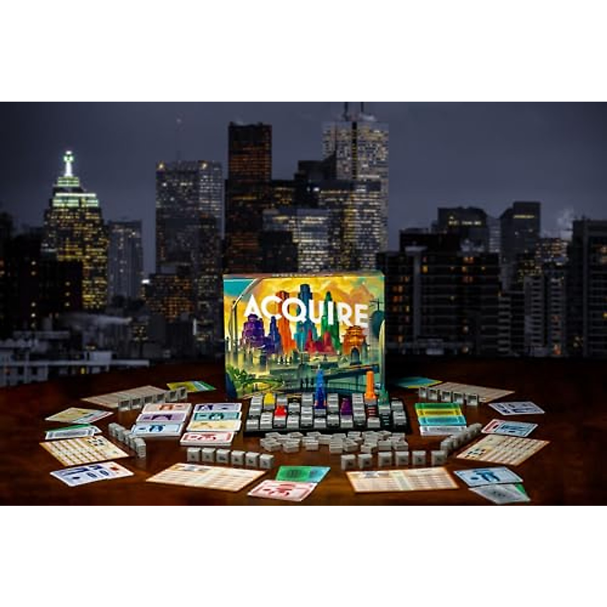 Renegade Game Studios | Acquire Strategy Board Game for 2-6 Players, Ages 12+ with 2 Play Modes