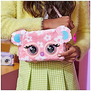 Purse Pets, Print Perfect Bamboo Boo, Interactive Pet Toy and Shoulder Bag with Over 30 Sounds and Reactions, Easter Basket Gifts, Kids Toys for Girls