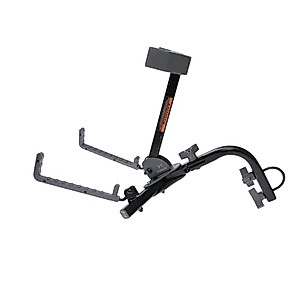 Hawk Kwik-Grab Crossbow Stand | Portable Folding Lightweight Universal Fit Archery Hunting Accessory Crossbow Holder | Treestand Adaptor Bracket, U-Bolt & Connection Knobs Included