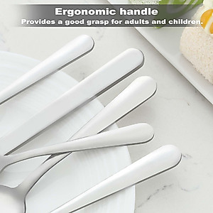 Bestdin Silverware Set for 8, 40-Piece Spoons and Forks Set, Food-Grade Cutlery Set, Stainless Steel Forks and Spoons Silverware Set, Flatware sets Includes Knife/Fork/Spoon, Dishwasher Safe.