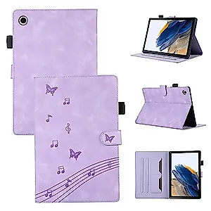 Tablet PC Case Compatible with Samsung Galaxy Tab A8 Case 10.5" X200 / X205 (2021) Premium PU Leather Folio Smart Protective Cover, Multi-Viewing Angles and Auto Wake & Sleep Compatible with Galaxy Ta
