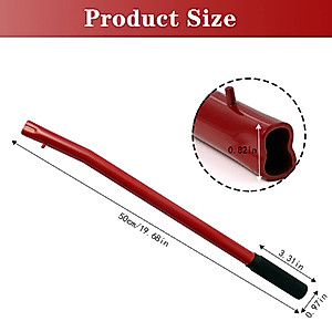 2.5 ton Horizontal Hydraulic Jack Handle Jack Pole Lever Automotive car Jack Accessorie (Black)