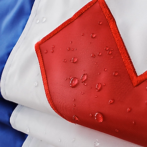 SOULBUTY L’-Manberg Flag Embroidered cross Dream SMP 3x5Ft- l-manberg Flag- Double Printed with Brass Grommets