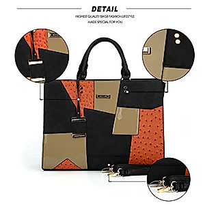 MEEEM Women Fashion Handbags Wallet Tote Bag Soft Faux Leather Tote Shoulder Bag, Big Capacity Tassel Handbag (beige)