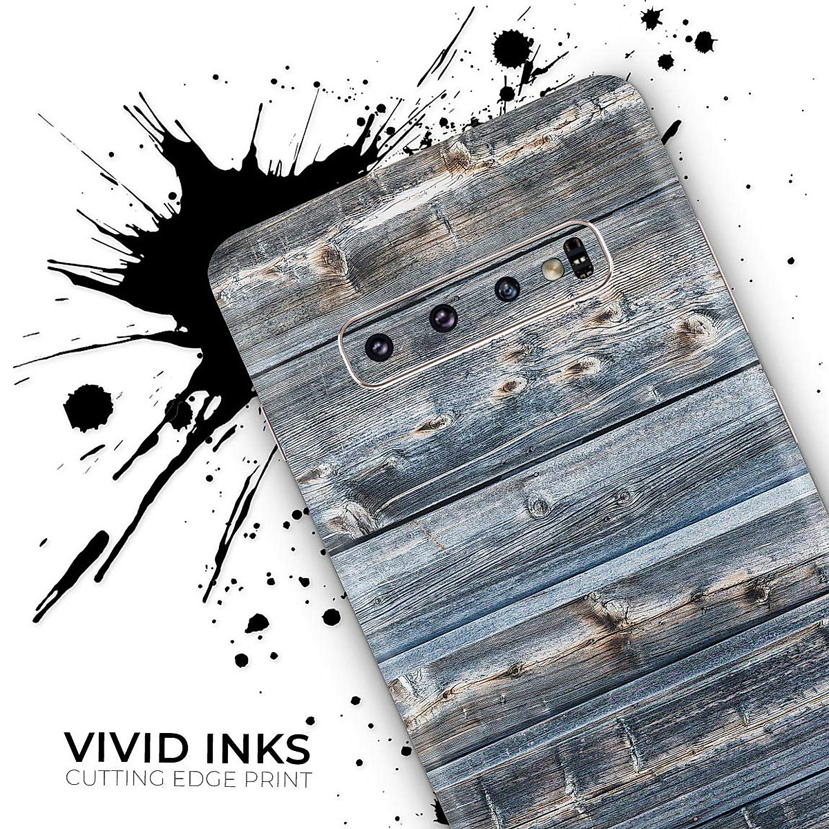 DesignSkinz Vertical Planks of Wood Protective Vinyl Decal Wrap Skin Cover Compatible with The Samsung Galaxy S20 (Screen Trim & Back Glass Skin)