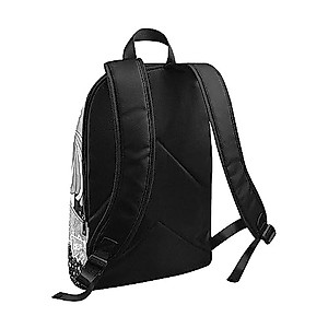 CUXWEOT Personalized Cheer Cheerleader Grey Print Backpack with Name Custom Travel Daypack Bag for Man Woman Gifts