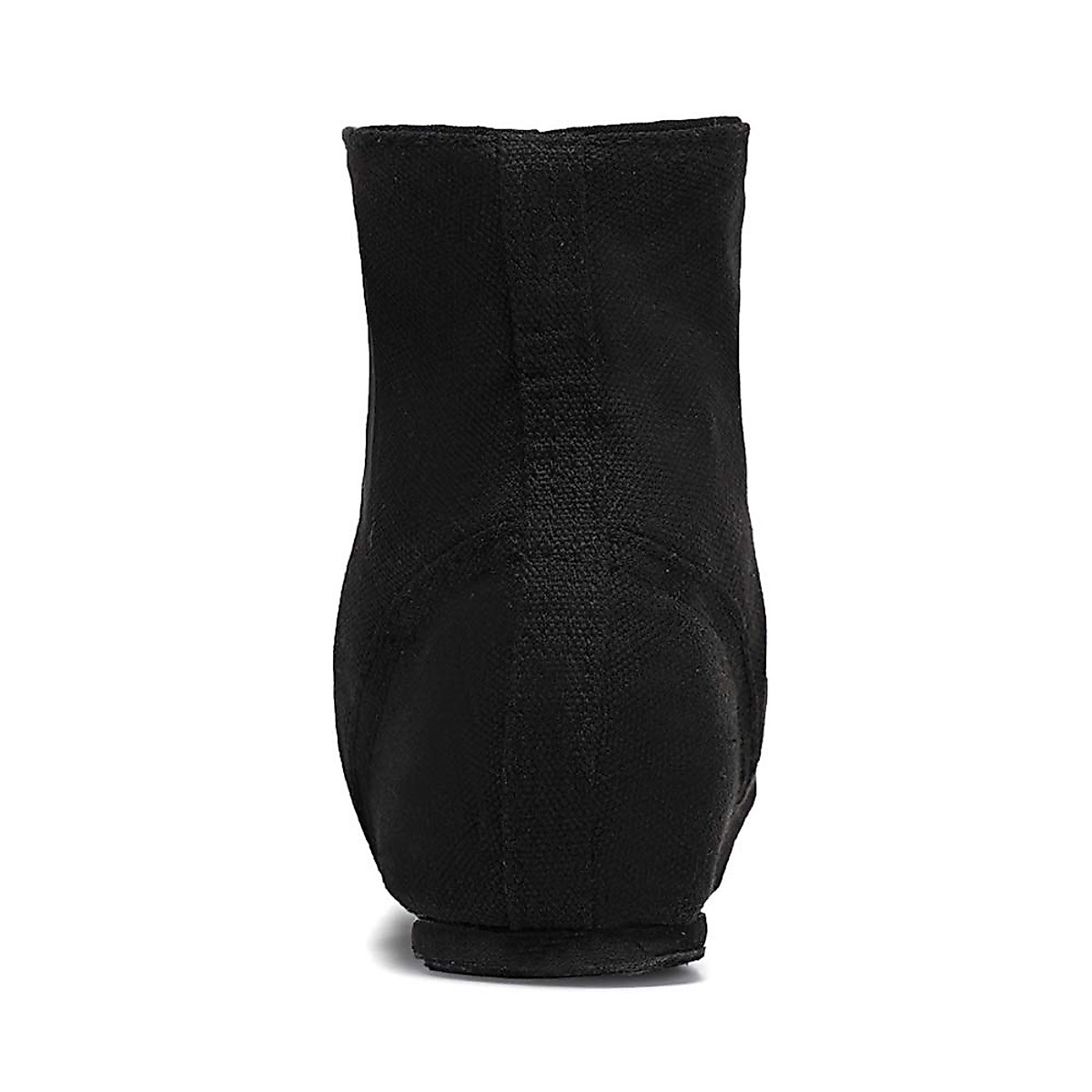 Smithmelody Canvas Jazz Dance Boots Ballet Dancing Sneakers for Adult Men Women (7/38，Black