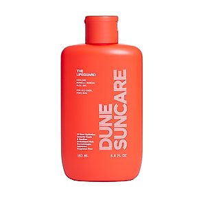 DUNE SUNCARE - The Lifeguard - Miracle Rescue Aloe Vera Gel for All-Over Sunburn Relief, Instantly Cooling, Hydrating Moisturizer, Non-Sticky, Fragrance Free (8.4 Fl Oz)