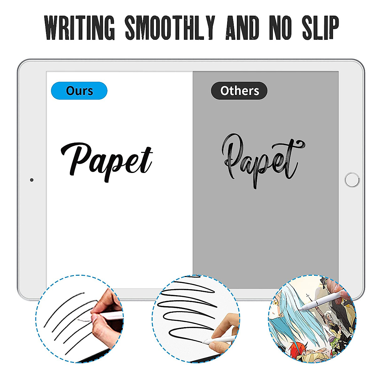 Paper Screen Protector for iPad Air 3 (2019), for iPad Pro 10.5(2017), Homagical Matte Paper Screen Protector for iPad 10.5, Compatible with Apple Pencil/Scratch Resistant/NO Glare