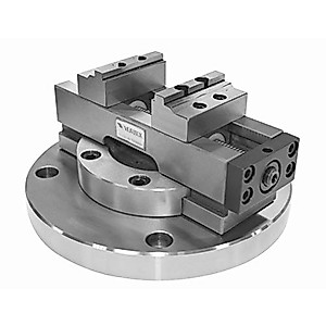 VERTEX 3900-2220 Self-Centering CNC Vise, 2"
