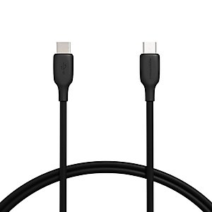 Amazon Basics USB-C to Micro USB 2.0 Fast Charging Cable, 480Mbps Transfer Speed, USB-IF Certified, 3 Foot, Black