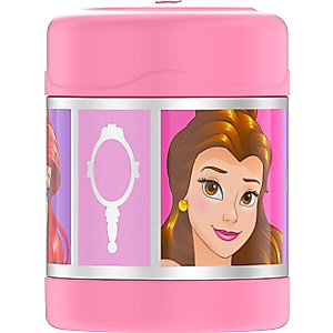THERMOS FUNTAINER 10 Ounce Stainless Steel Kids Food Jar, Disney Princesses