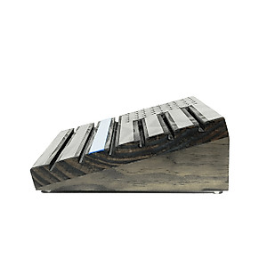 LOKI ENGRAVING Thin Blue Line Black American Flag Challenge Coin Display