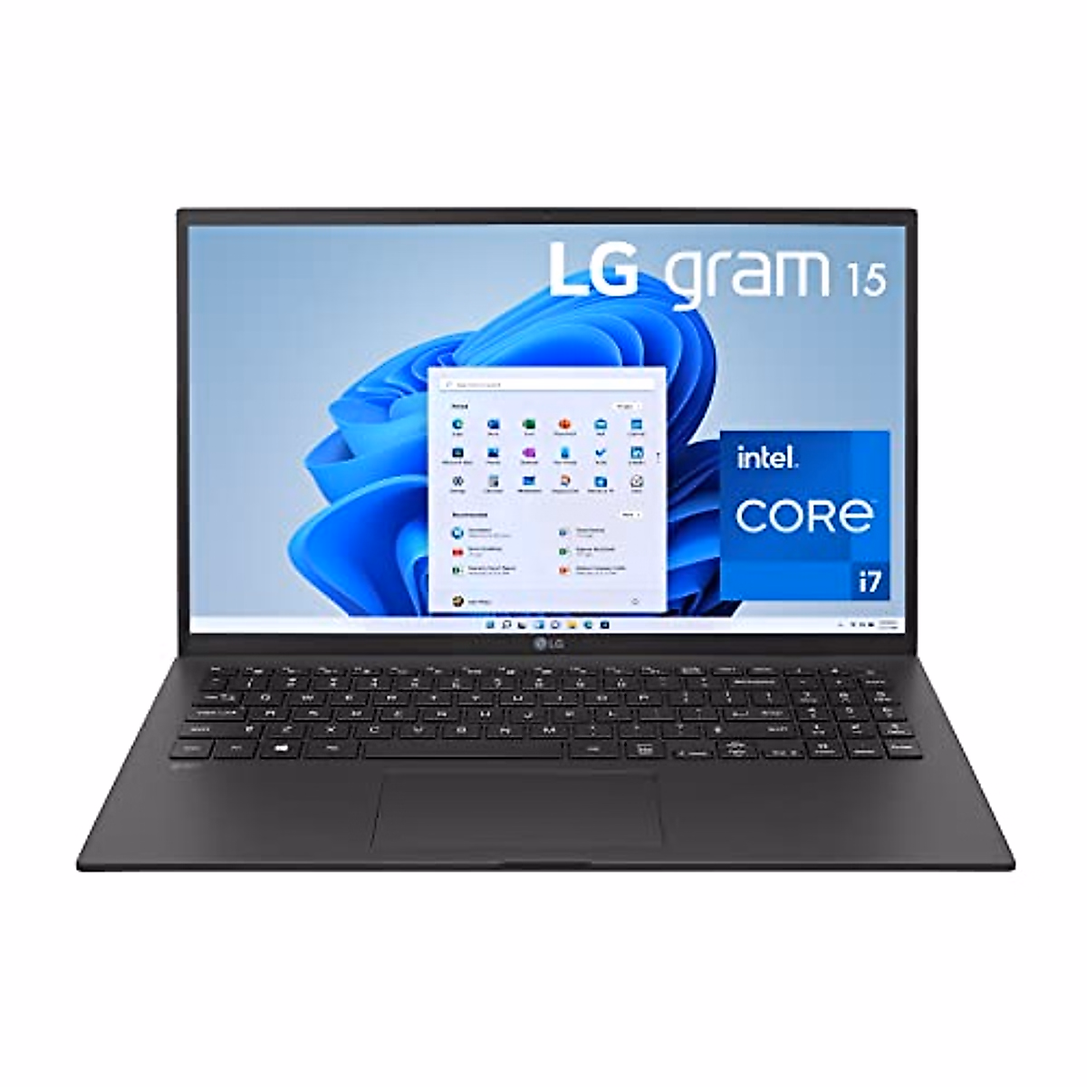 LG Gram 15Z95P Laptop 15.6" Ultra-Lightweight, IPS, FHD (1920 x 1080), Intel CORE i7, 16GB RAM, 512GB SSD, Windows 11 Home, 80Wh Battery, Alexa Built-in, 2X USB-C, HDMI, USB-A – Black