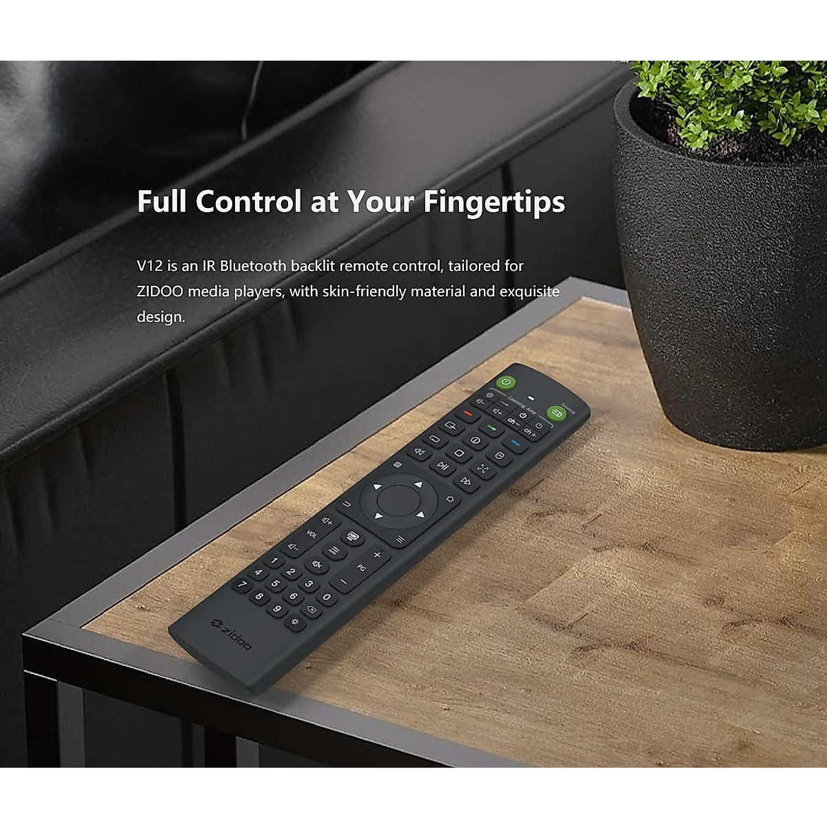 zidoo V12 Bluetooth and Infrared Version for zidoo Z9S Z9X Z10 Z10pro X20 X20pro Z1000 Z1000pro and UHD2000 UHD3000 Neo S Neo Alpha