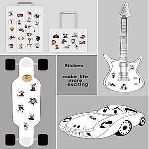 The owl House 50 PCS Stickers Pack Aesthetic The Vinyl Movie Colorful Waterproof for Water Bottle Laptop Bumper Car Bike Luggage Guitar Skateboard