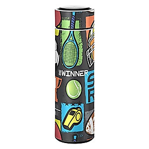 CaTaKu Sport Cool Cartoon Water Bottle Insulated 16 oz Stainless Steel Flask Thermos Bottle for Coffee Water Drink Reusable Wide Mouth Vacuum Travel Mug Cup