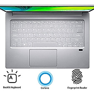 Acer Swift 3 Evo Thin & Light Laptop 2022, 14" FHD Display, Intel Core i7-1165G7, Intel Iris Xe Graphics, 8GB LPDDR4X, 512GB NVMe SSD, WiFi 6, Fingerprint Reader, Backlit KB Webcam