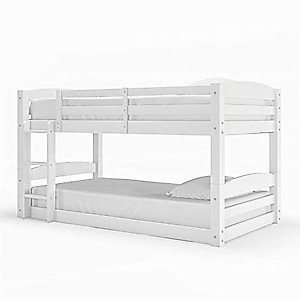 Dorel Living Sierra Twin over Twin Bunk Bed | White | DL7891W model