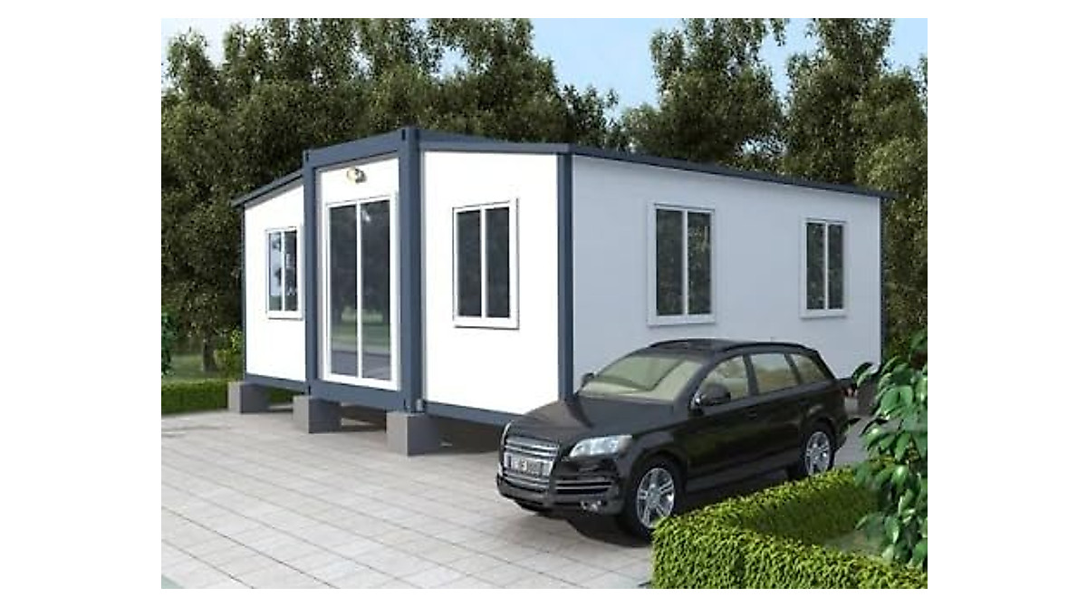 Portable Steel Frame House - 2 Bed, Fully Equipped, Easy to Relocate