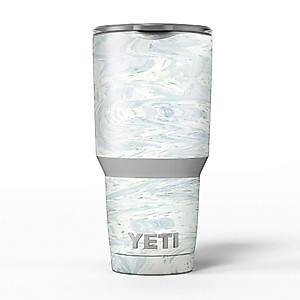 Design Skinz Slate Marble Surface V31 - Skin Decal Vinyl Wrap Kit compatible with the Yeti Rambler Cooler Tumbler Cups