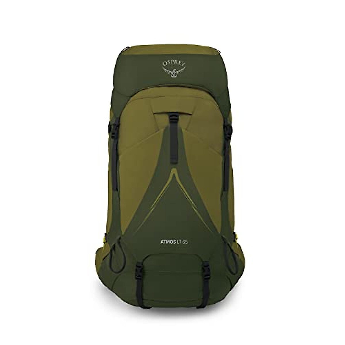 Osprey Atmos AG LT 65L Men's Backpacking Backpack, Scenic Valley/Green Peppercorn, Small/Medium