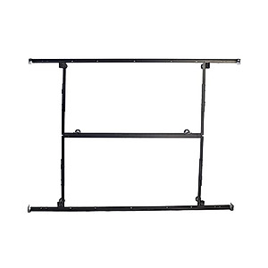 Hollywood Bed Frames Bed Frame with Headboard/Footboard Attachment/6 Legs and Adjustable Glides, Queen/Eastern King