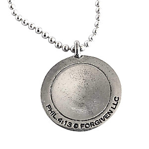 FORGIVEN JEWELRY Baseball Necklace I Can Do All Things Through Christ