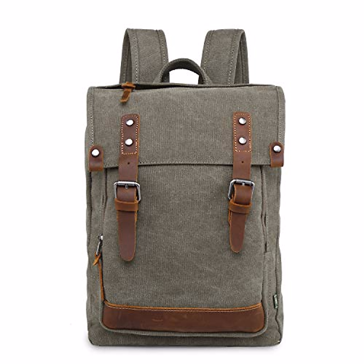 TSD Brand Discovery Canvas Backpack (Olive)
