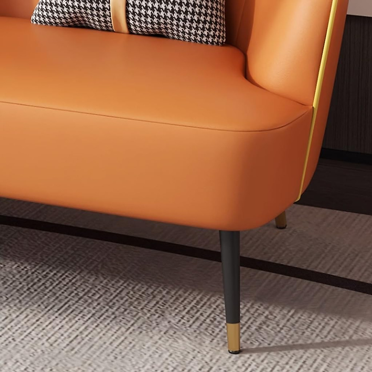 Couch for Living Room Nordic Simple Sofa Small Apartment Living Room Modern Clothing Store Double Cat Claw Fabric Sofa Light Luxury Sofa Sleeper Samll Sofa