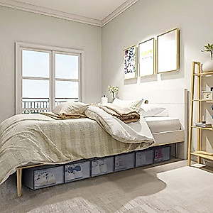 MecTo Shoe Organizer 12 Pack Clear Plastic Shoe Storage Foldable Stackable Closet Shoe Organizer Front Opening Shoe Storage Boxes Space Saving Sneaker Shoe Organizer for Closet Bedroom Multi-use