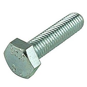 Newport Fasteners M12 x 80mm Hex Cap Screw Metric Class 8.8 Zinc Plated Steel (Quantity: 25 pcs) M12-1.75 x 80mm Hex Bolt/Coarse Thread/Fully Threaded/DIN 933