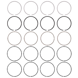 Vorally Engine Piston Ring Set STD Size Replacement for 2011 2012 2013 2014 2015 2016 Hyundai Elantra 1.8L Kia Forte Soul 2.0L Piston Rings Replace 23040-2E000 230402E000 23040-2E001