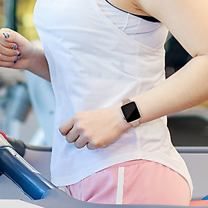 Acrbiutu Bands Compatible with Apple Watch 38mm 40mm 41mm 42mm 44mm 45mm 49mm, Slim Thin Narrow Replacement Silicone Sport Strap for iWatch Series 9/8/7/6/5/4/3/2/1 Ultra SE Women Men, Milk Tea