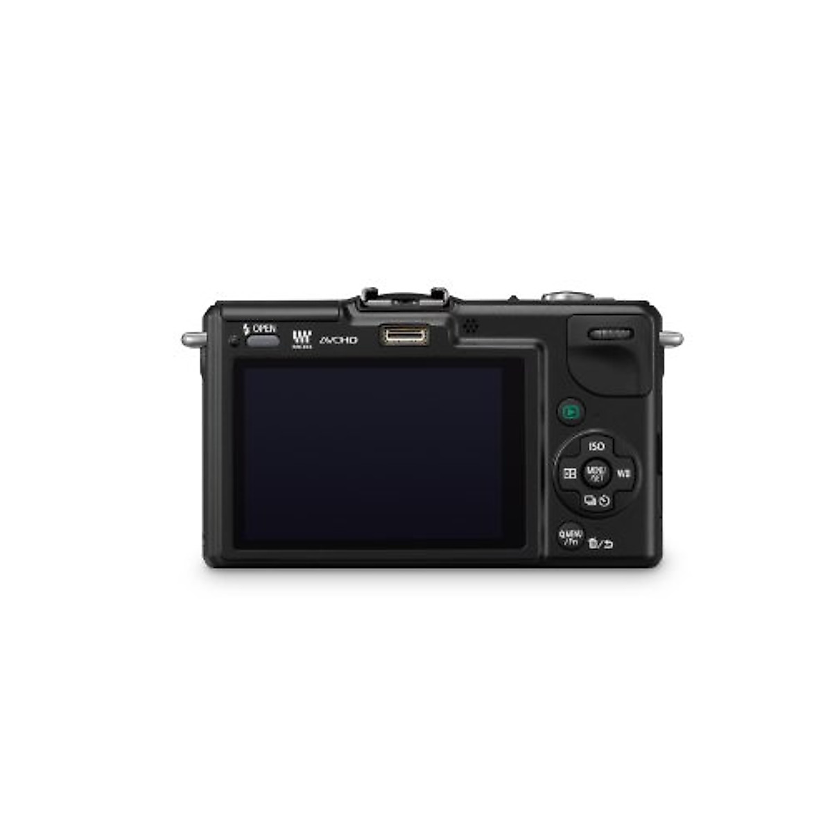 Panasonic Lumix DMC-GF2 12 MP Micro Four-Thirds Mirrorless Digital Camera with 3.0-Inch Touch-Screen LCD and 14-42mm Lens (Black)
