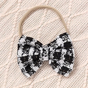 Mubineo Baby Girl Spring Fall Clothes Outfits Long Sleeve Lace Floral Romper Dress Newborn Outfit (Qbc Black White, 3-6 Months)